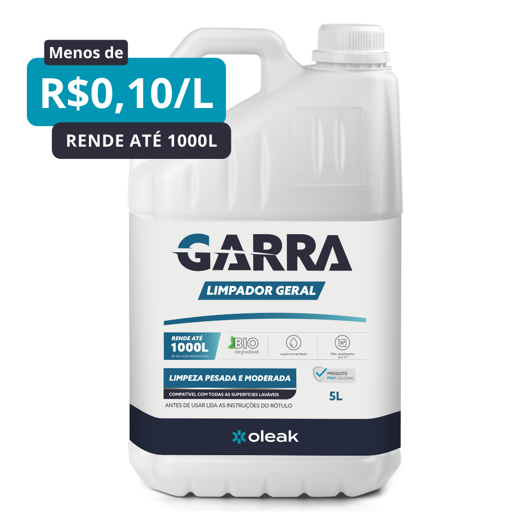 Garra Limpador Geral Concentrado 5L | Loja Oleak