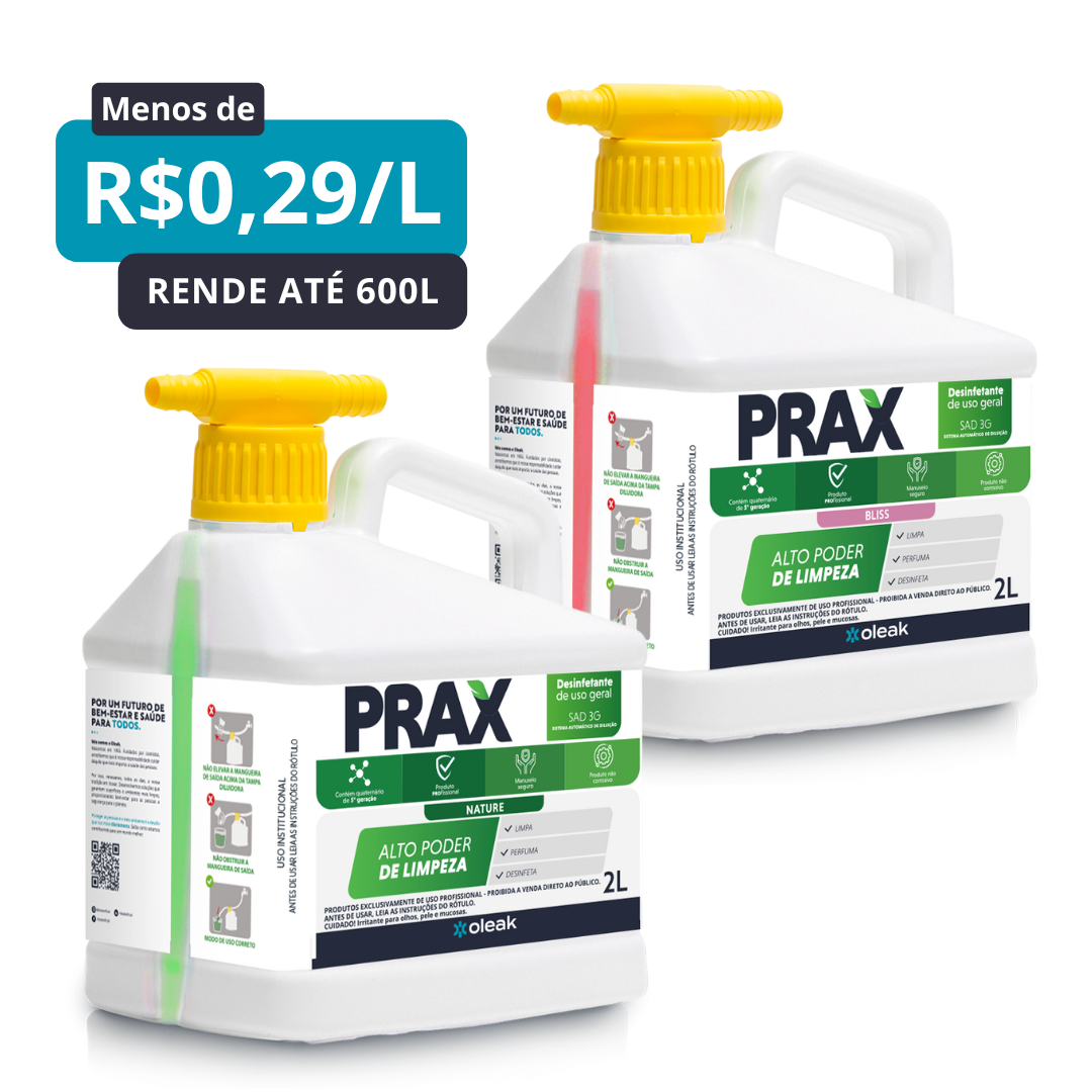 Prax Desinfetante SAD 3G | Loja Oleak