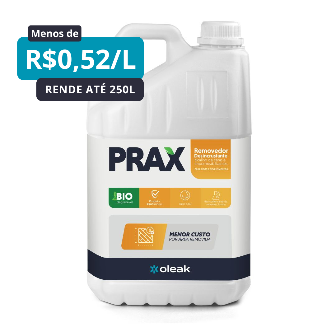 Prax Removedor Desincrustante 5L | Loja Oleak