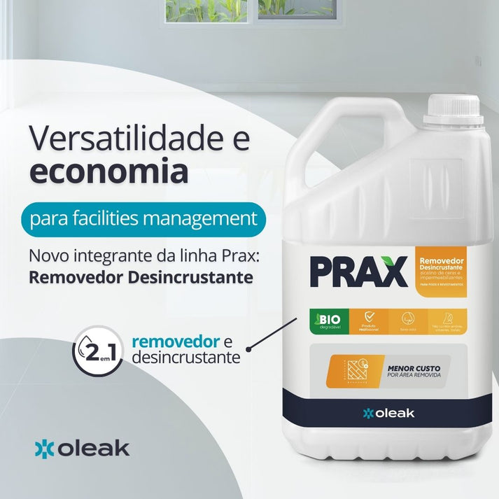 Prax Removedor Desincrustante 5L | Loja Oleak